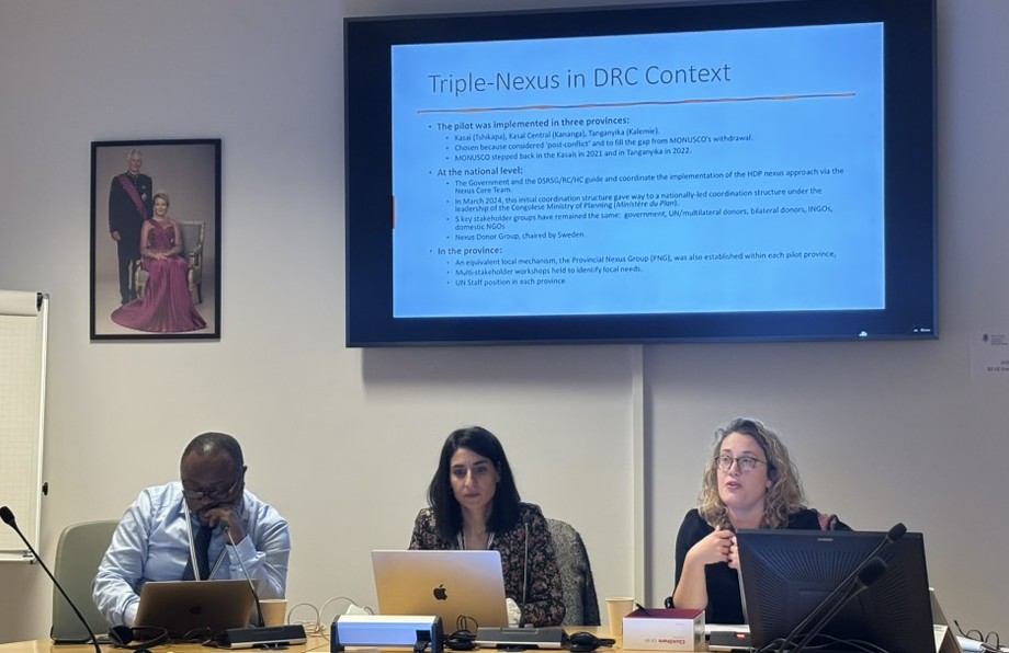 « La mise en œuvre du nexus humanitaire-développement-paix en RDC »- 07 Avril 2025 – Refract PSP